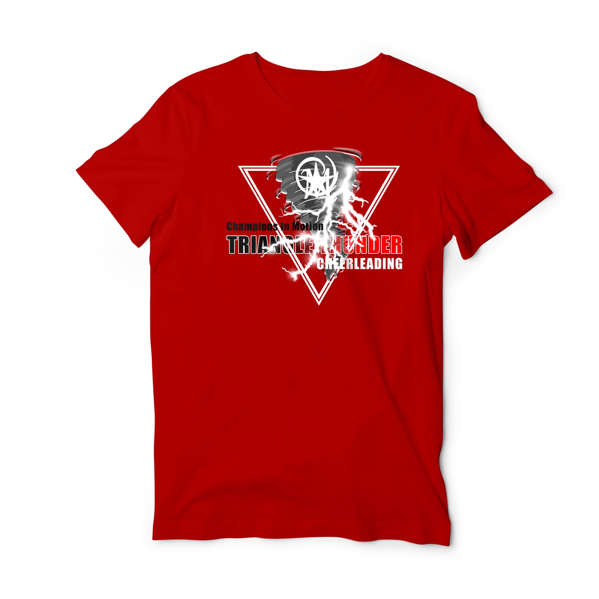 Triangle Thunder Team Shirt Front only – Champions in Motion